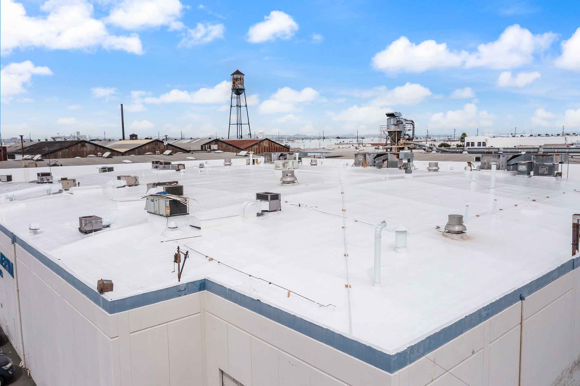 4800 Santa Fe – Silicone Coating | AVANT ROOFING