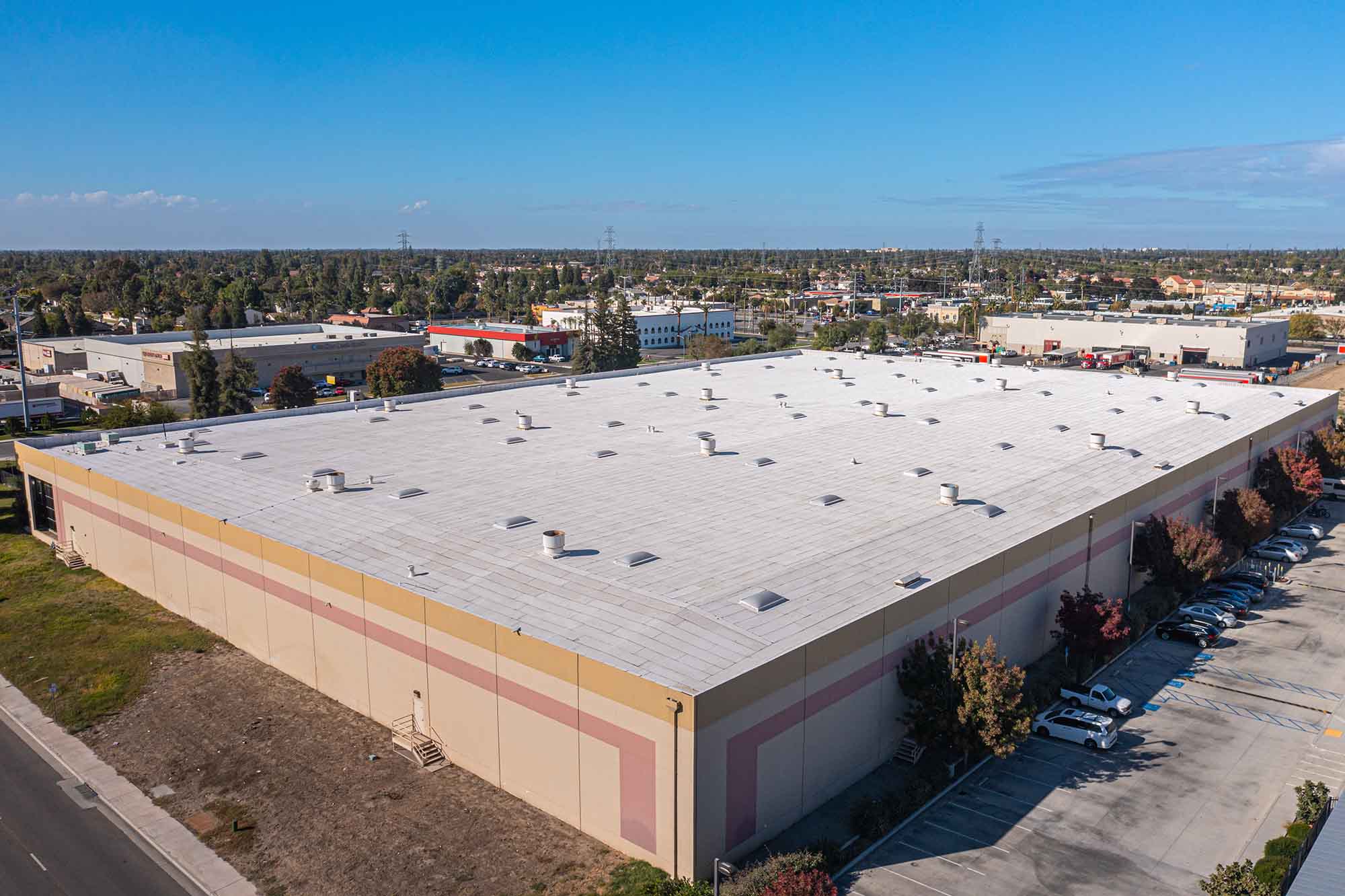 7800 District Blvd. – Asphalt Torch Down Re-Roof | AVANT ROOFING